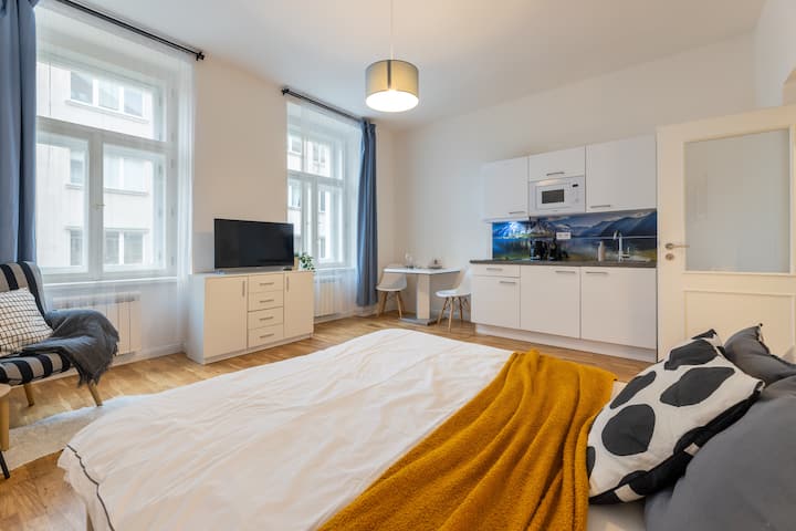Minimalist Quiet Apartment In The Heart Of Prague - Prága
