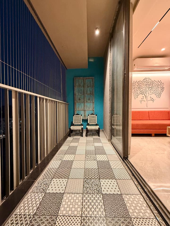 Newly Built 3bhk | Central Ahmedabad | Wi-fi | Ac - Ahmedabad