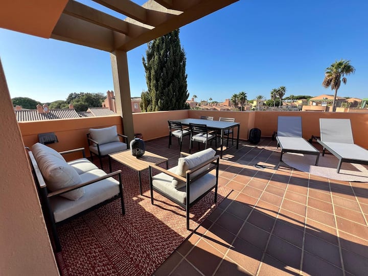 ÁTico Jardín Del Golf, Casa Alma - Novo Sancti Petri