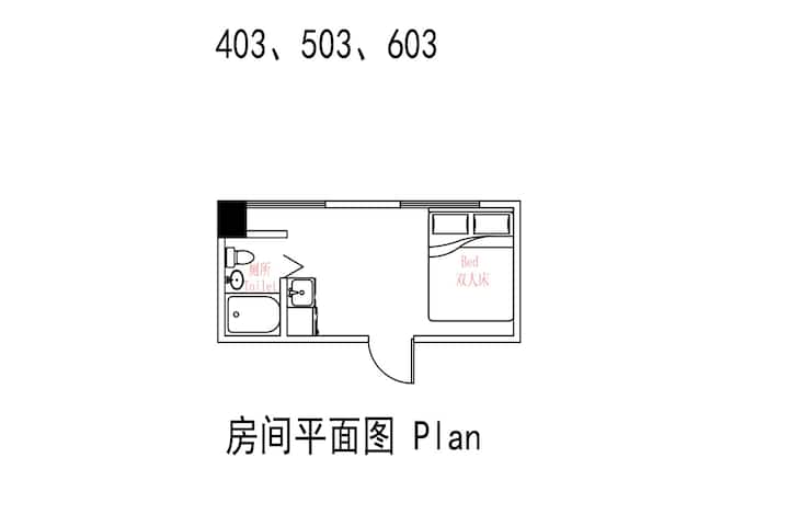 03-5【勝hotel】机场直达/地铁1分钟/免费寄存行李/大床房/wi-fi/难波/天王寺/心斎橋 - Japan