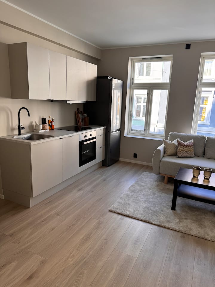 Lys Og Stilren Leilighet Sentralt I Bergen Sentrum - Bergen