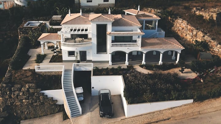 Casa No Alto Luxe Villa Met Sauna & Zwembad Budens - 薩格里什