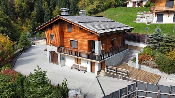 Chalet De Charme – Vue Sur La Chaîne Des Aravis - La Giettaz
