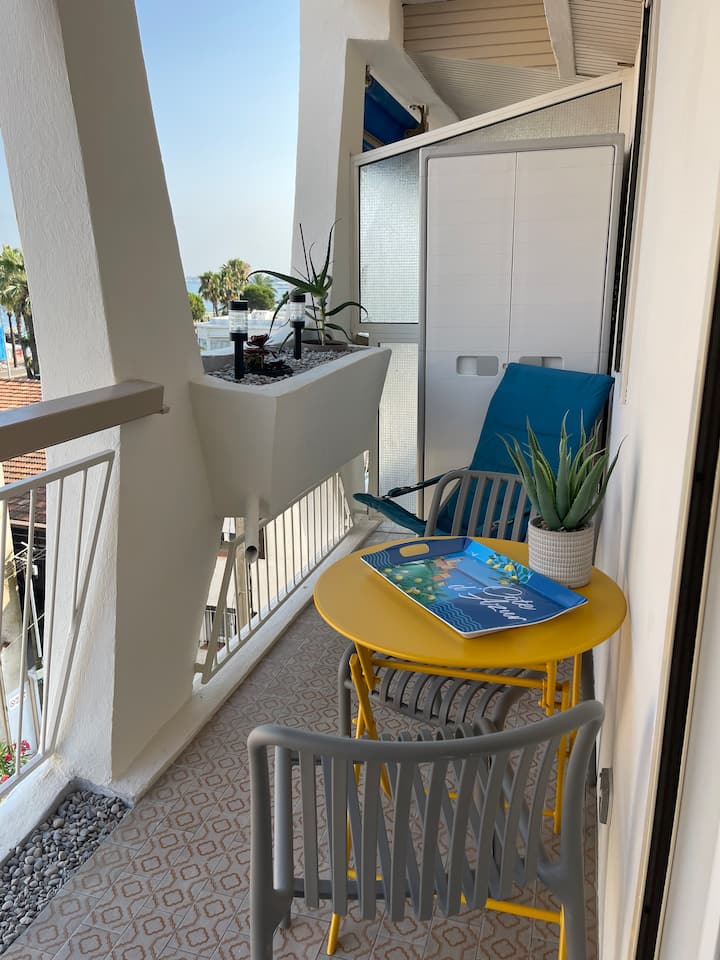 Beau Studio Vue Mer, Clim, Pking - 꺄니으 슈흐 메흐