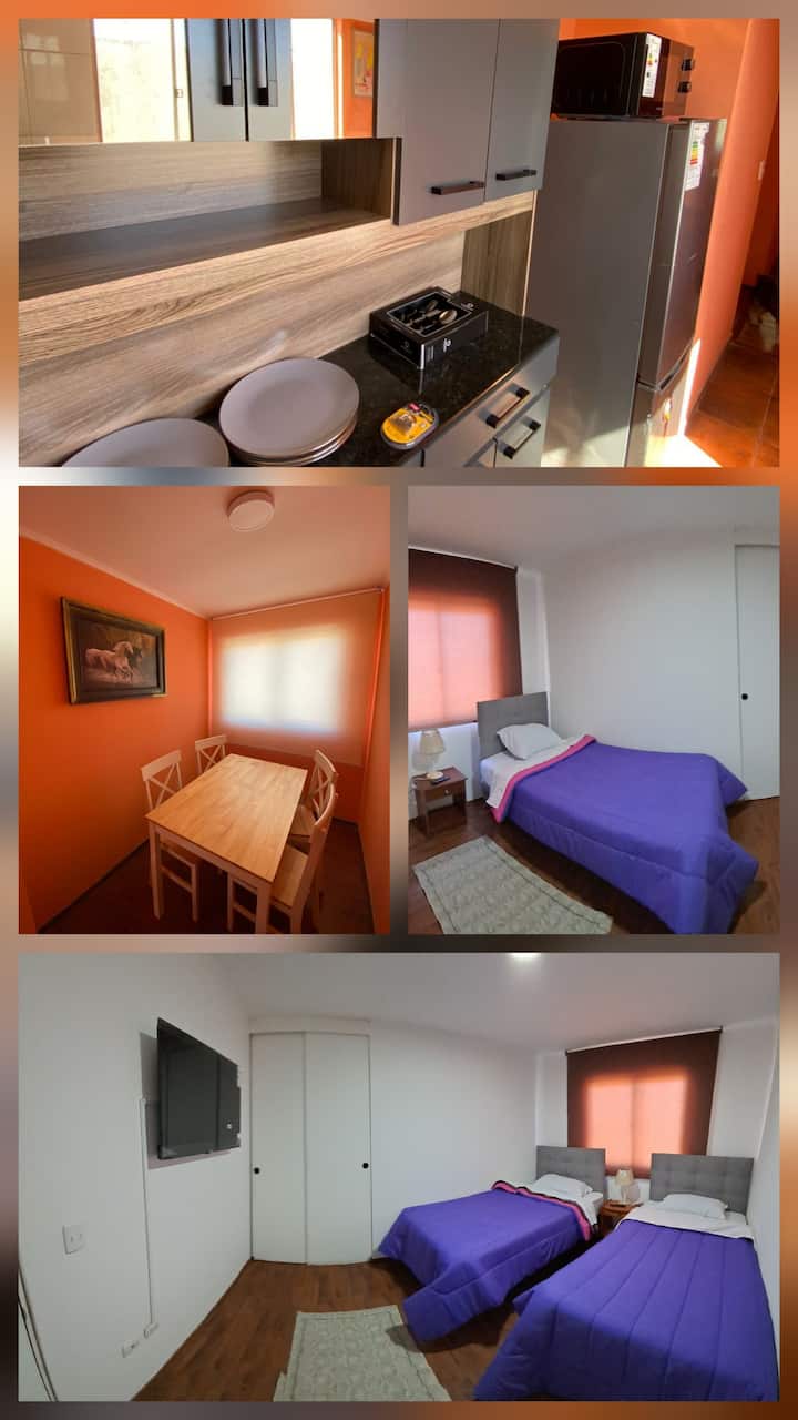 Hostal Sector Sur Equipada - Antofagasta