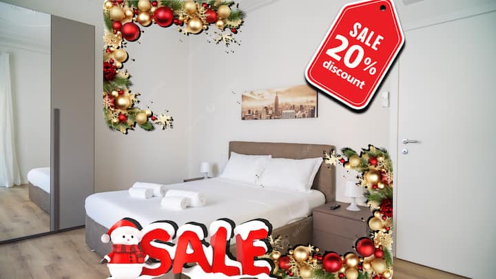 Trilocale Luminoso In Centro • Vicino Ai Mercatini - Bergamo Orio al Serio Airport (BGY)