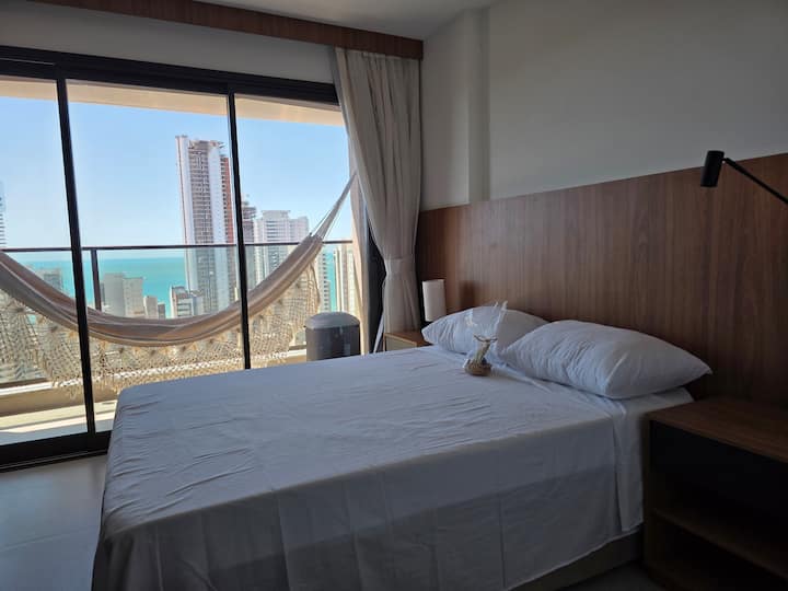 Studio Vista Mar Com Rooftop - Fortaleza