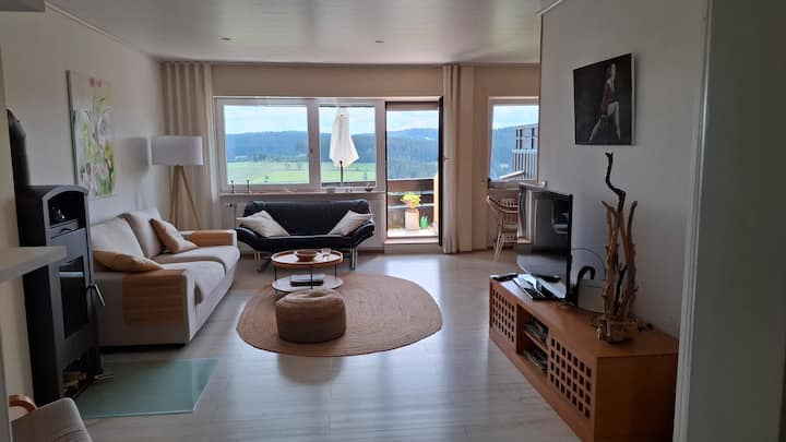Stylische Wohnung Panoramablick - Schonach
