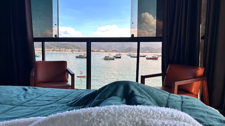 Suíte  Master Frente Mar - Ubatuba