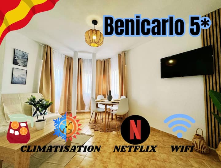 Appartement Plage Benicarlo Confort, Wifi, Clim 4* - Benicarló