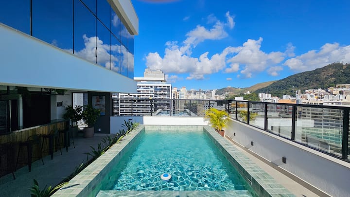 Essenza Residence 2 Suítes, Com Ar, Lazer E Vaga! - Juiz de Fora