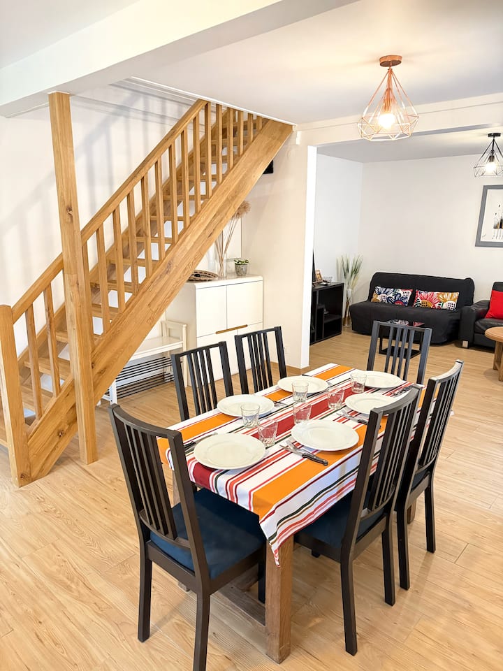 Maison Ginkgo - 3 Chambres 6prs Paris & Disneyland - Nogent-sur-Marne