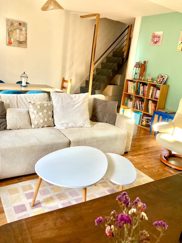 Charmante Maison Centre Ville/espace  Mayenne - Laval, France