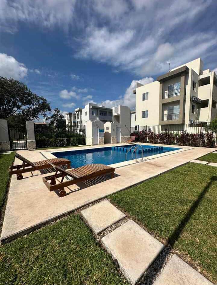 Hermoso Departamento Planta Baja - Playa del Carmen
