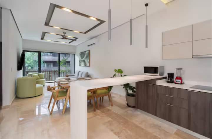 Apt For 6 People By The Beach In Tulum - Mexico