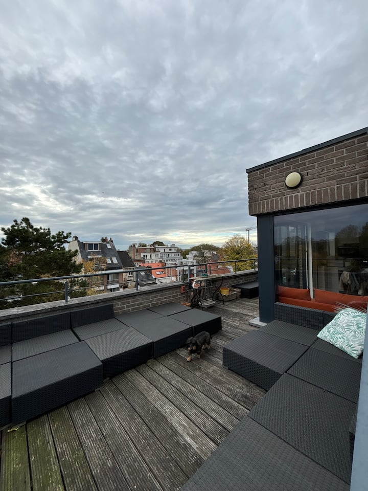 Grand Penthouse En Duplex Entre Ville Et Nature - Uccle