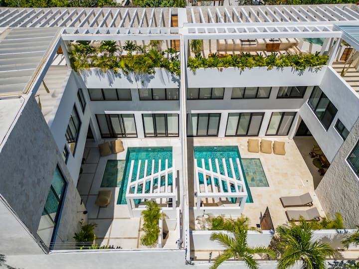 Brand New Mansion In Tulum 14 Bedroom / 47pax - Tulum