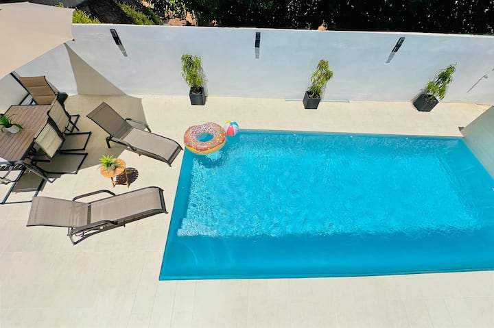The House Of Rest, Luxury Pool, 5 Min The Airport - Porto Rico