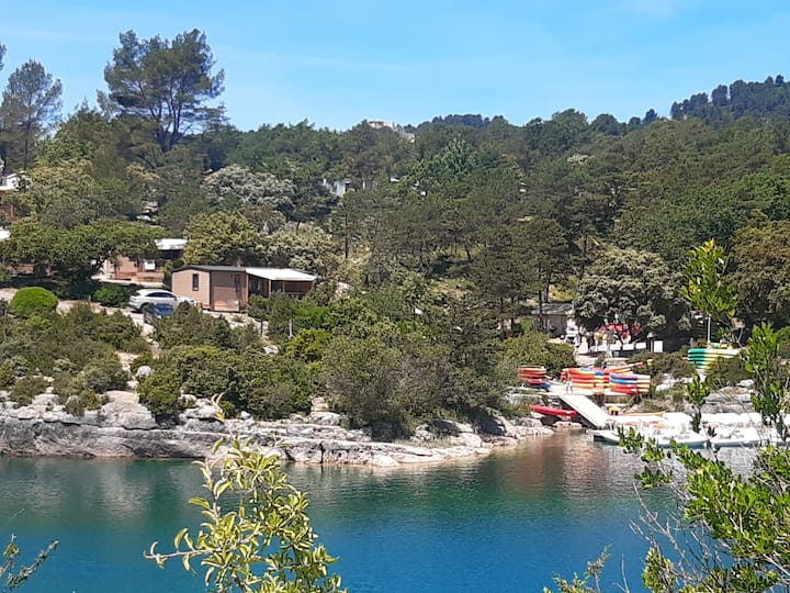 Location Mobilhome 4 P Dans Camping 4* - Saint-Laurent-du-Verdon