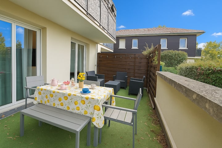 Appartement 7 Min Disney Avec Terrasse 5personnes - Montévrain