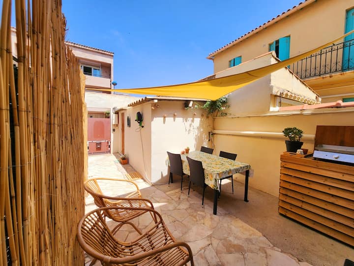 La Casa Rosie, Charme Paisible à Palavas Les Flots - Palavas-les-Flots