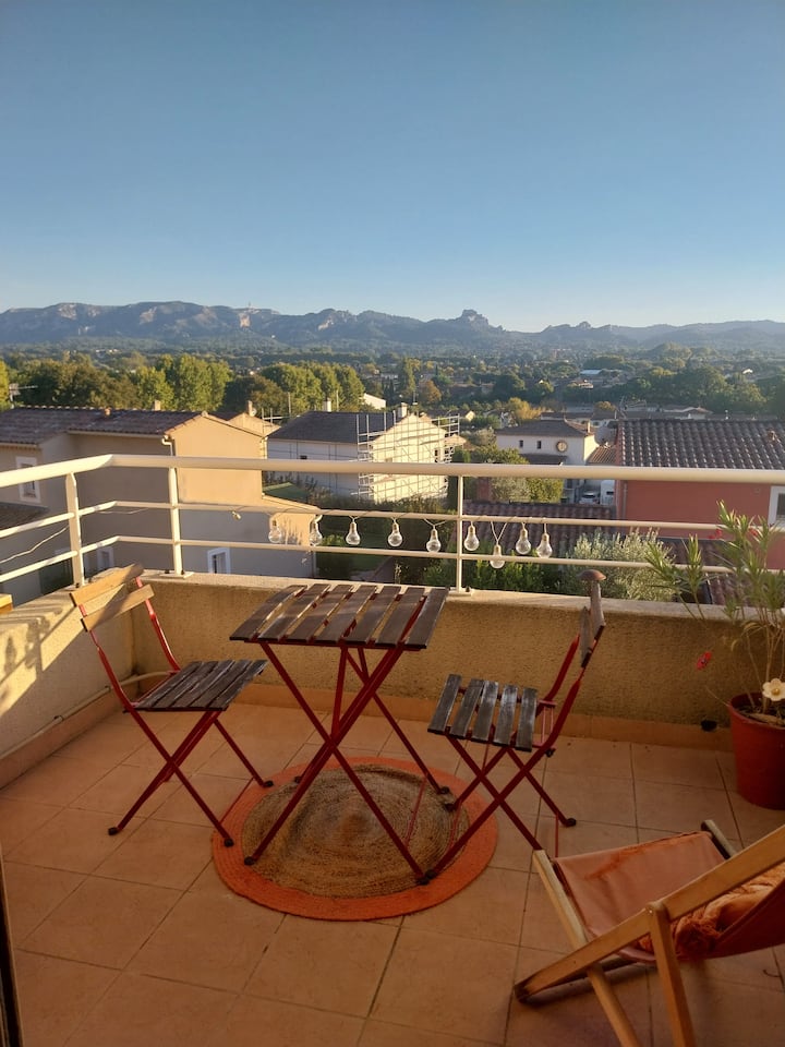 Appartement Vue Alpilles - Les Baux-de-Provence