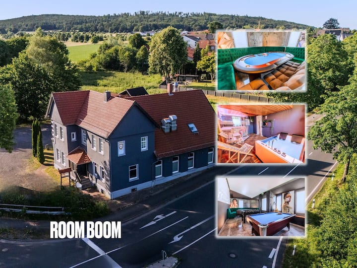 Villa Bückeberg | Sauna -Whirlpool & Game Room - Bad Eilsen