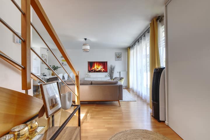 Charmant Duplex Verdoyant - Achères