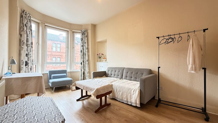 Glasgow City Comfortable Flat - University of Glasgow