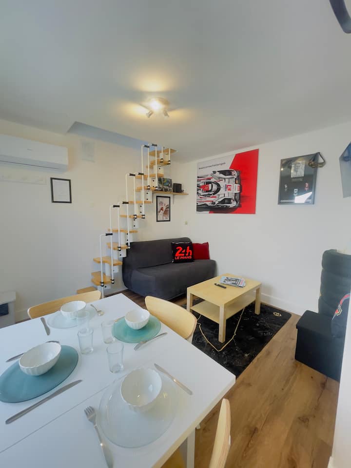 Le Circuit - 4 Voyageurs - Proche Gare - 勒芒