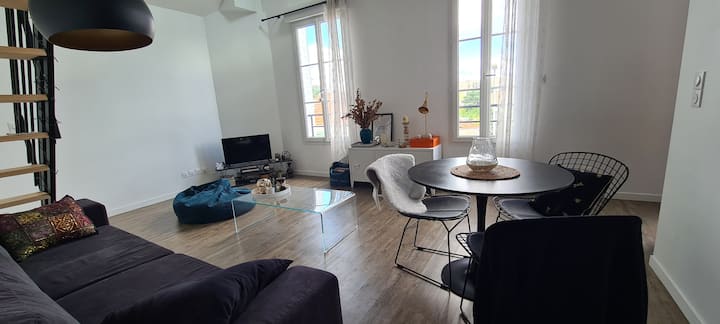Charmant Duplex Lumineux Proche Paris & Disneyland - Montreuil