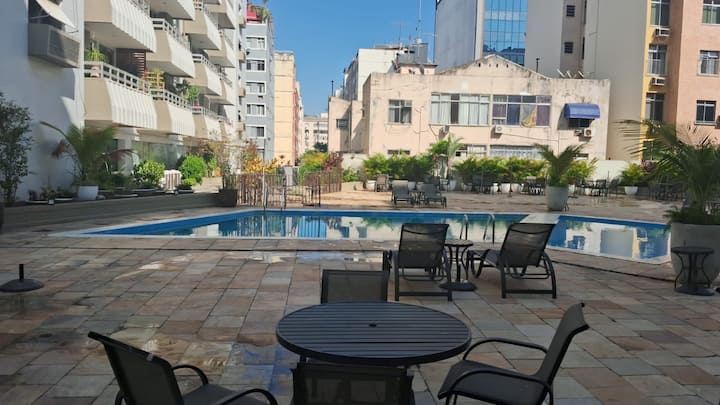 Apart Hotel Copacabana Vista Para O Cristo - Copacabana