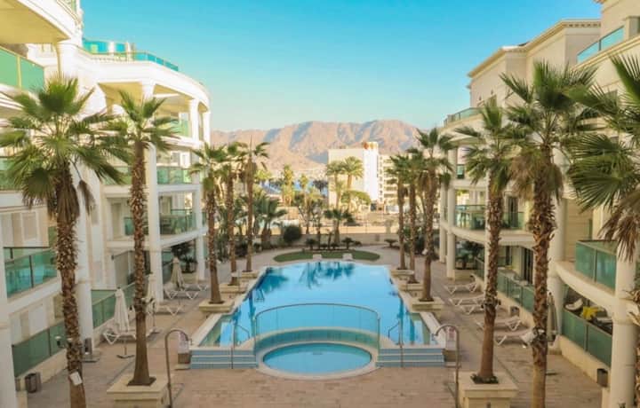 Ground Floor Palmeraie 2 Bdr - Eilat