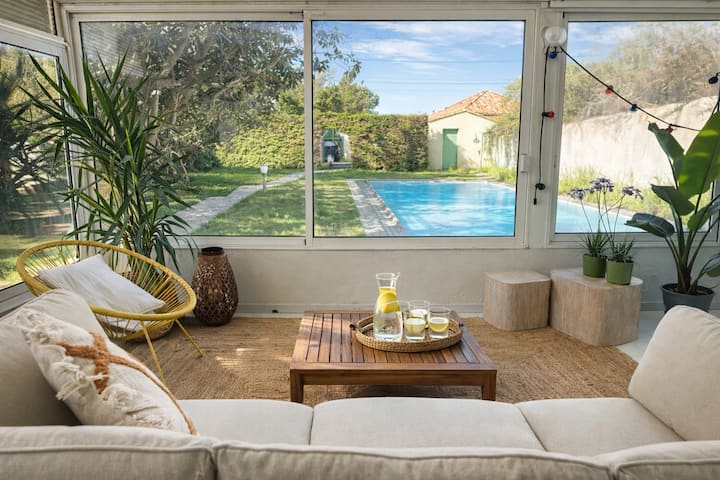 Provence-camargue, Piscine & 4 Grandes Chambres - Beaucaire