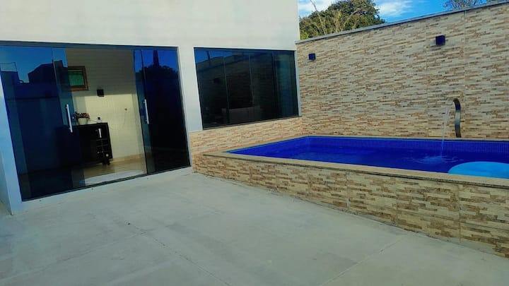 Conforto E Lazer! Casa Com Piscina E 3 Quartos - State of Maranhão