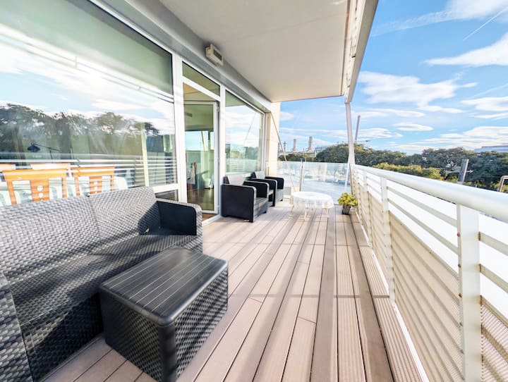 Bright 2br Apartment 2 Terraces Pool 5 Min Beach - Barcelona