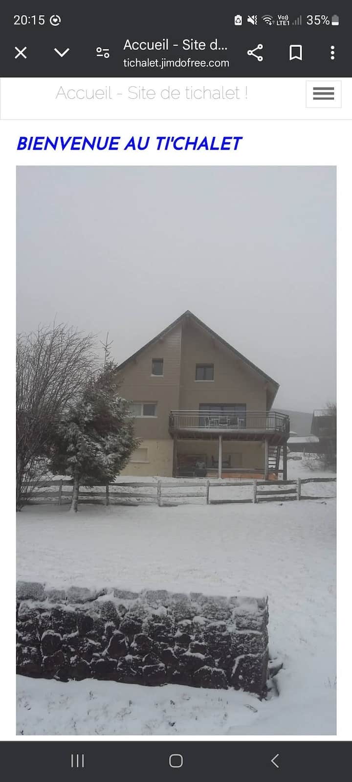 Chalet Familial Et Convivial - Chambon-sur-Lac
