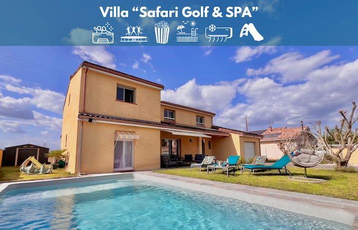 Villa « Safari Golf & Spa » Prox. Airbus - Cugnaux