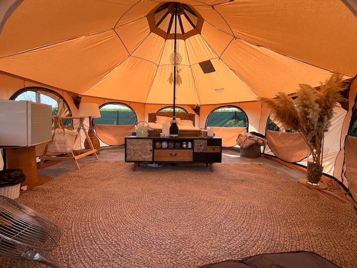 Hébergement Insolite Glamping Duo Avec Petit-dej - Lot-et-Garonne