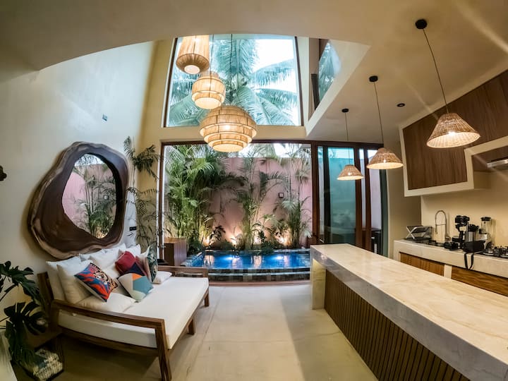 Casa ÁRbol De Agua, Estilo úNico Y Vibra Tropical - Mexico