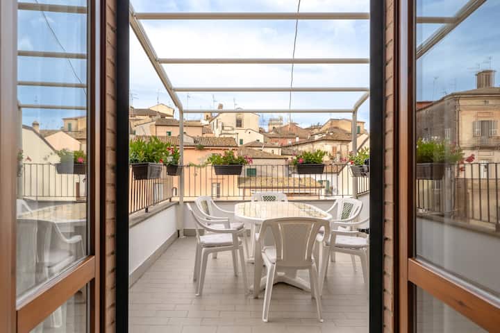 Terrace With A View In The Heart Of Dt Lanciano - Lanciano