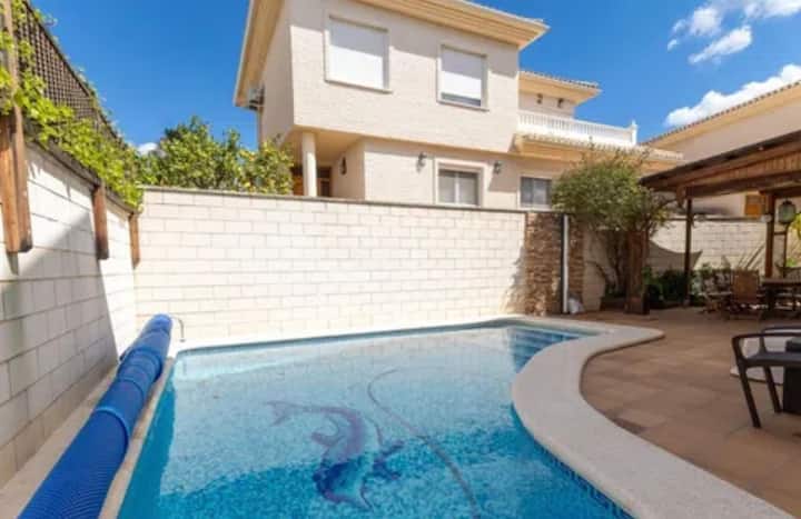 Chalet Con Piscina Y Barbacoa - Sax