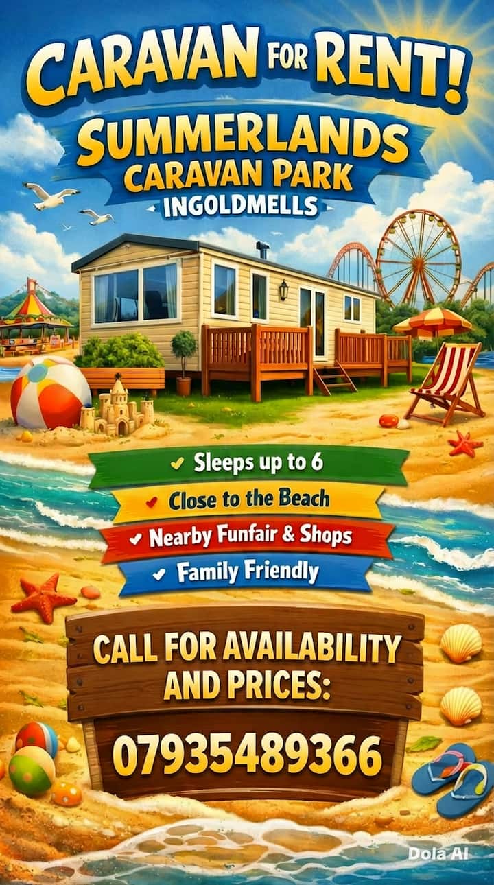 Luxury Caravan On Summerlands Site, Beach Close By - Ingoldmells