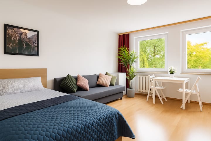 Bright & Quiet Studio | Great Value - Augsbourg