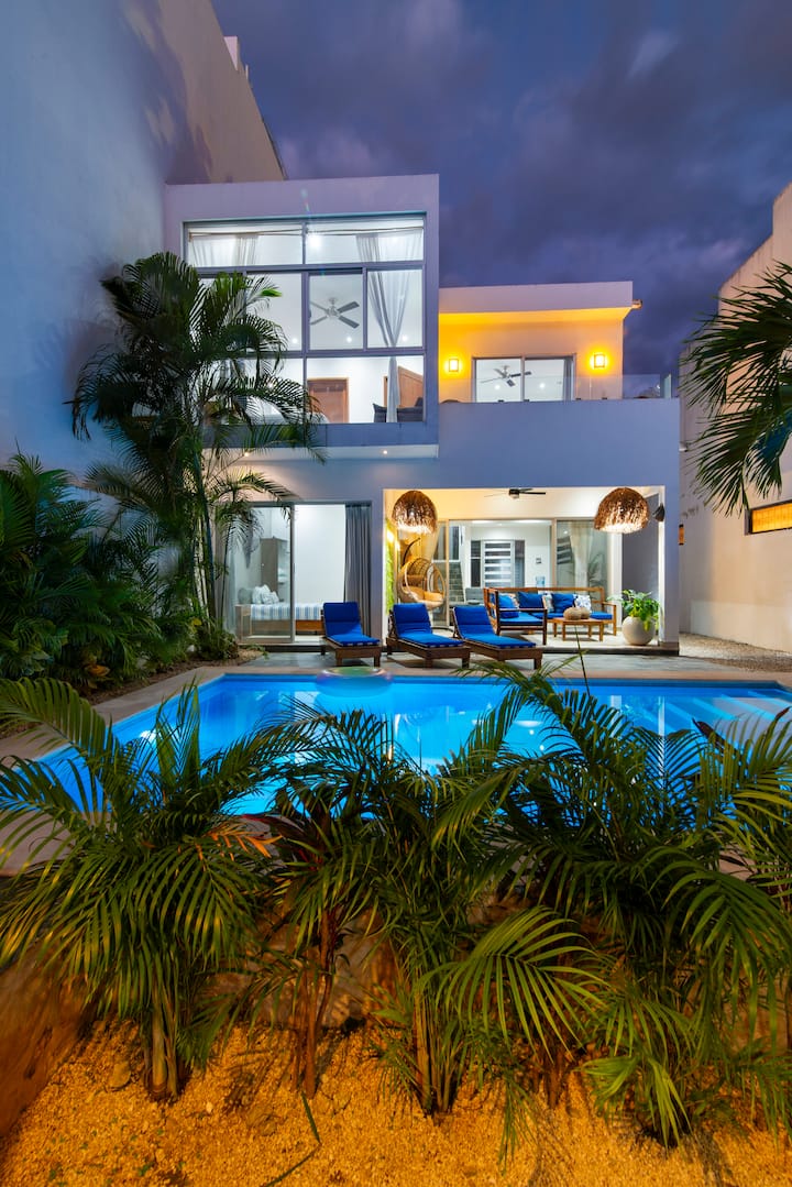 Casa Dallas-minigolf/pool/grill/free Bikes - Tulum