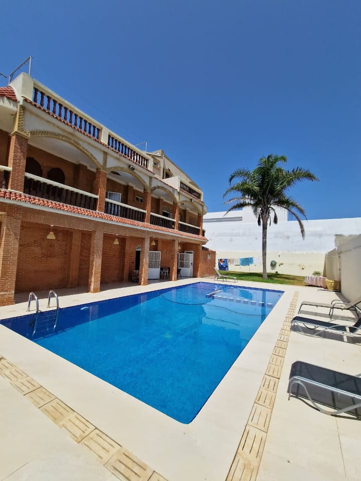 Central Private Seafront Villa - Martil