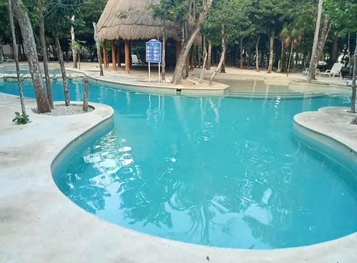 Depa Solo 10min De La Playa - Puerto Morelos