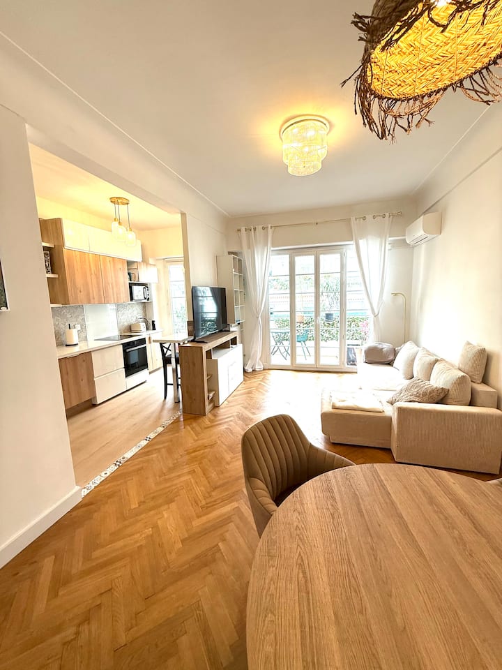 Nouvel Apartment T2 Verdi, Renové 60 M2 - Nice