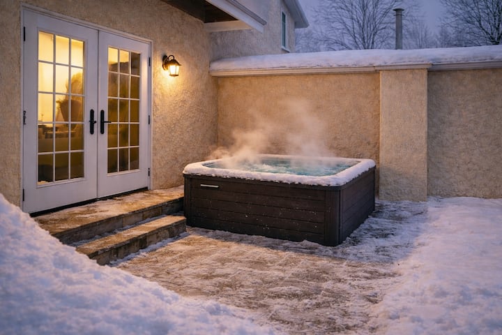Enclosed Yard W Hottub & Firepit. Fireplace - Kingston, NY