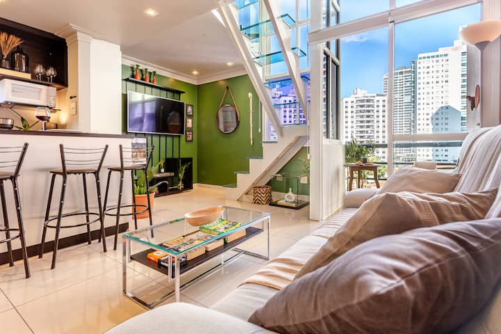 Loft Duplex, Espetacular De Cinema |A/c, 2 Vagas - Ipiranga